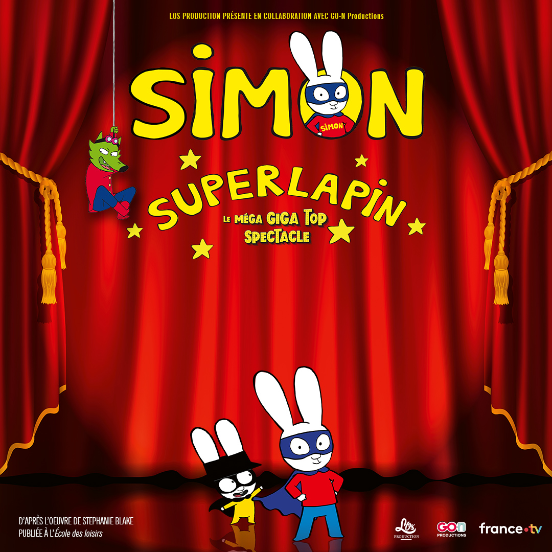 Simon Superlapin :: 1er Rang - Billetterie spectacles et concerts